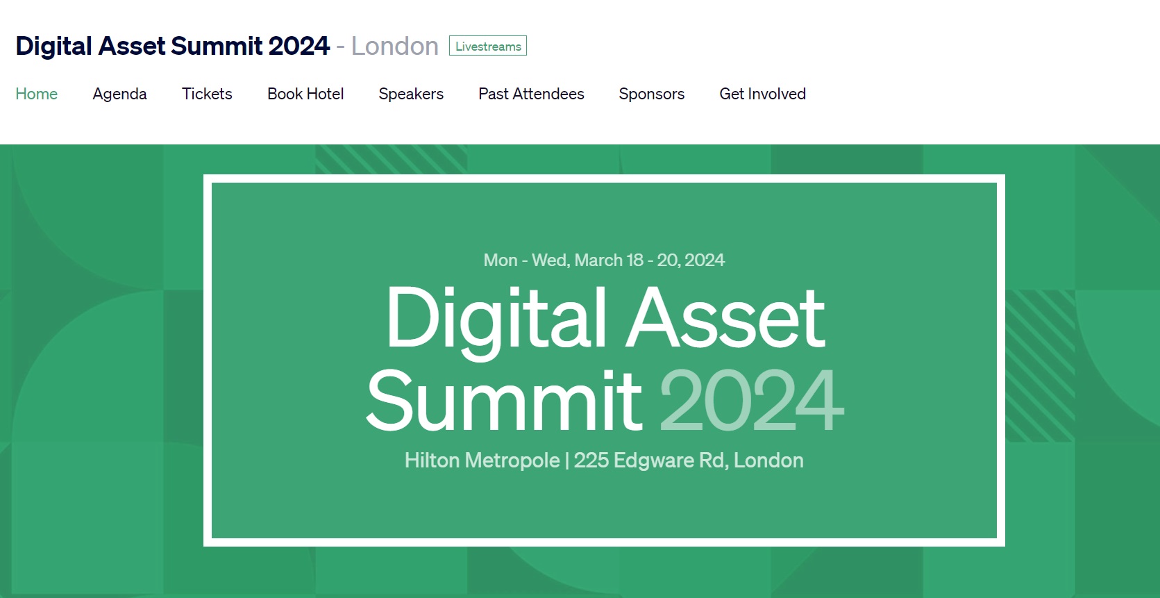 Digital Asset Summit 2024 Digital Asset Summit 2024